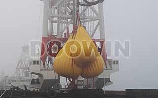 Vessel Crane Load Testing with Proof Load Test Water Bag - DOOWIN